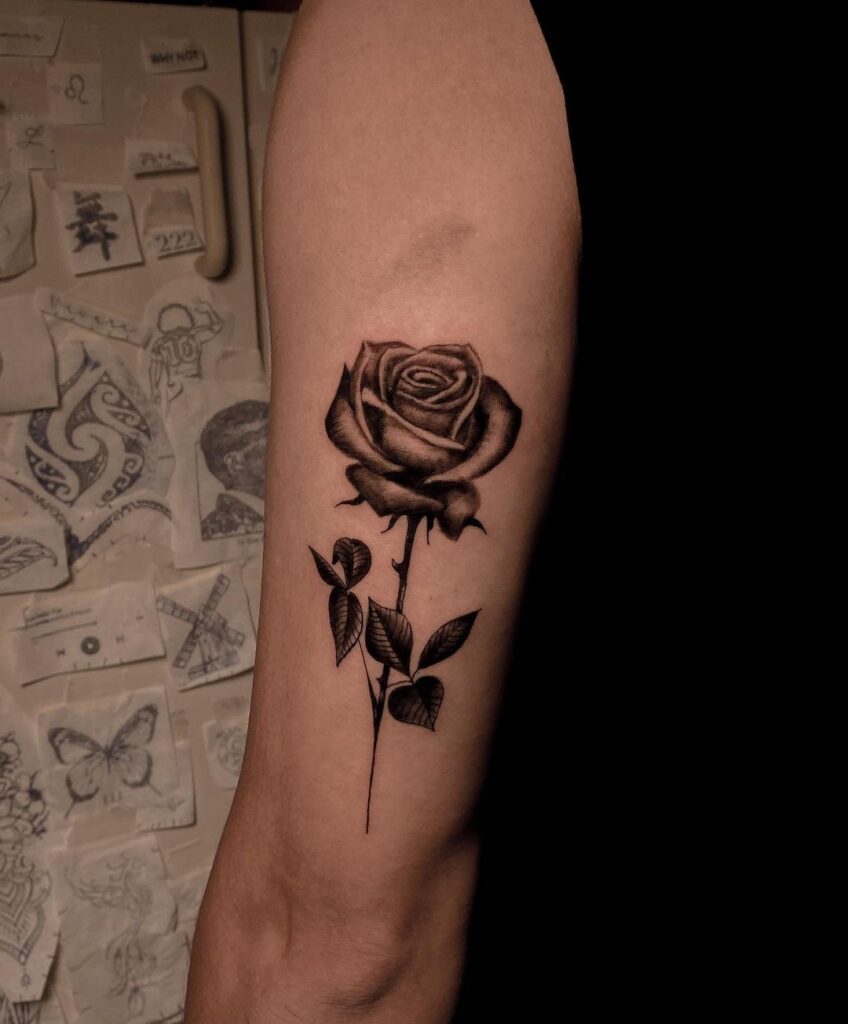Black Rose Tattoo Meanings And 24 Heart-Stopping Ink Ideas