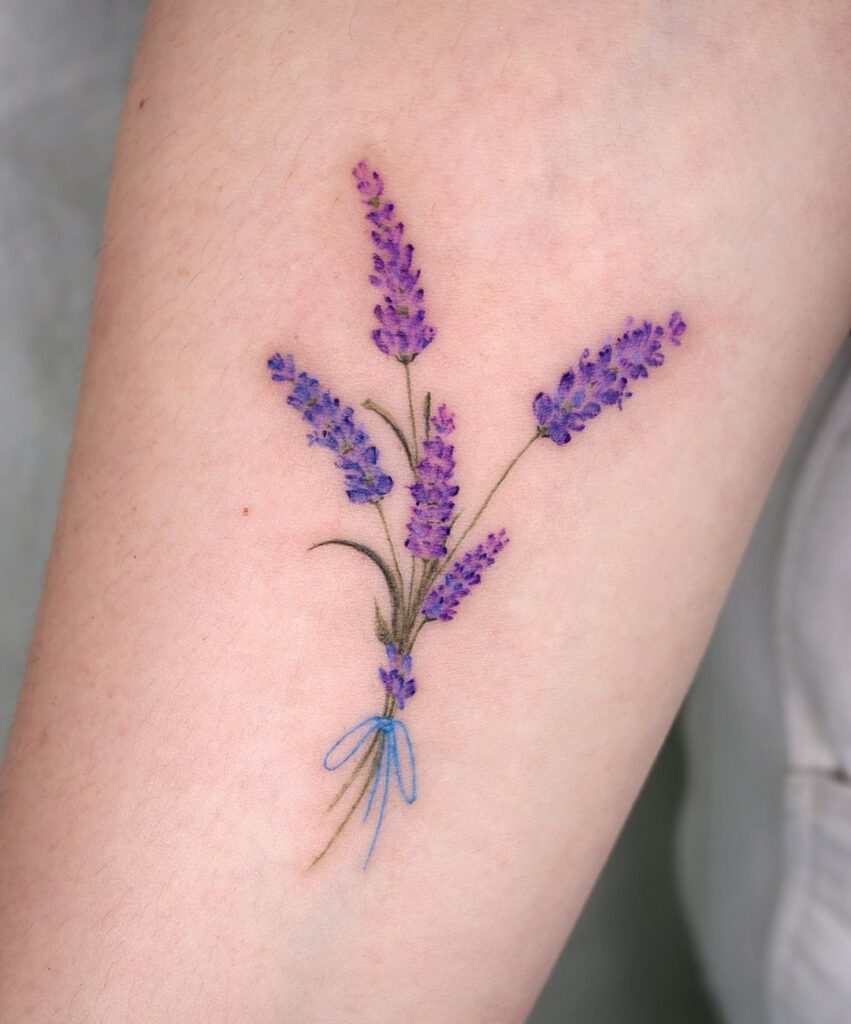 Lavender Tattoo Meaning And 26 Mesmerizing Ideas To Bloom Your Inspiration